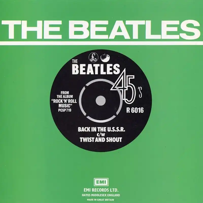 Back In The USSR - White Album Opener (1968) | 1976 UK Single