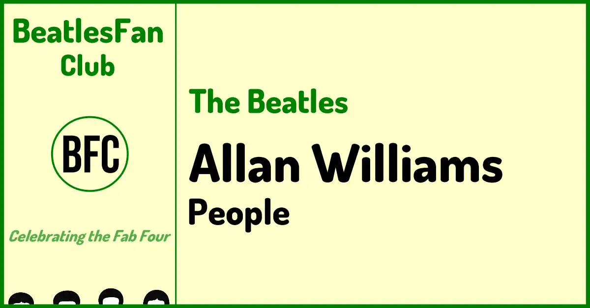 Allan Williams: The Beatles' First Manager And Hamburg Link